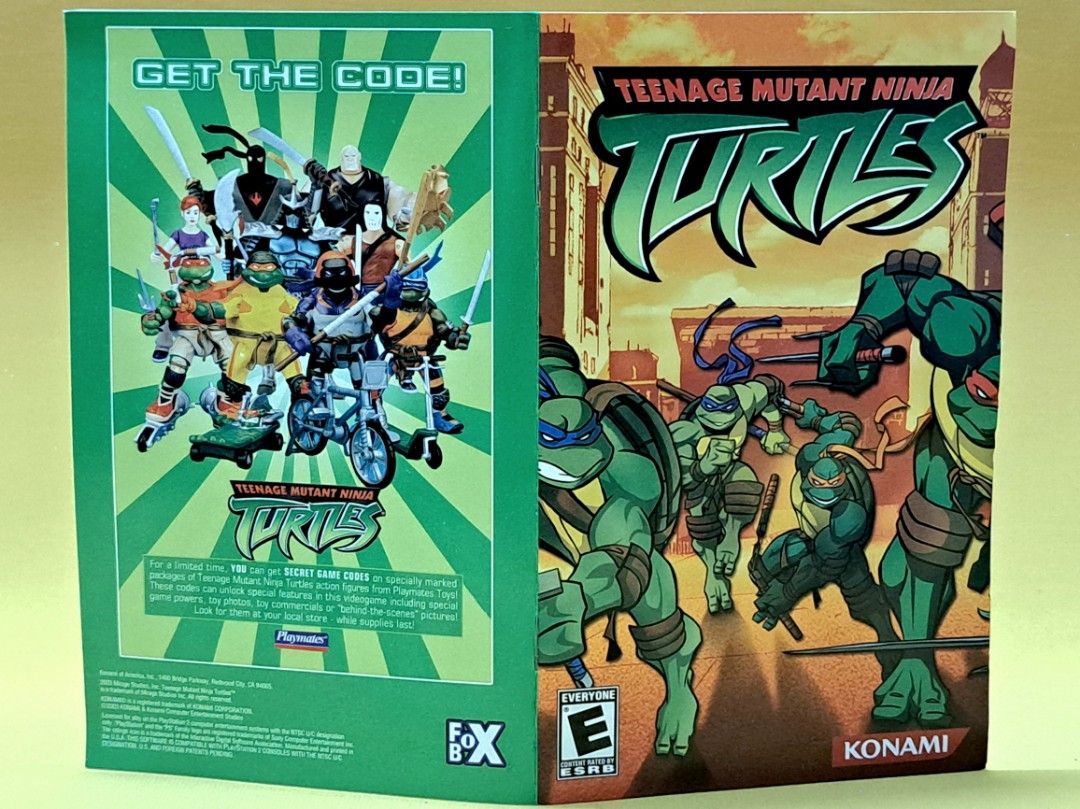 🔥TEENAGE MUTANT NINJA TURTLE🔥 PS2, Video Gaming, Video Games ...