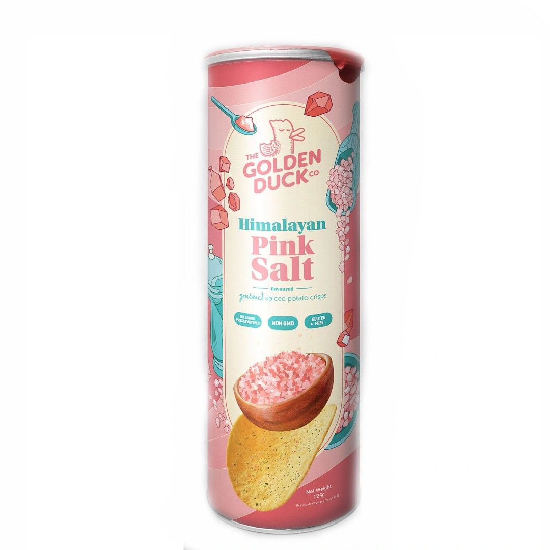 The Golden Duck Potato Chips canned potato chips assorted flavour ...