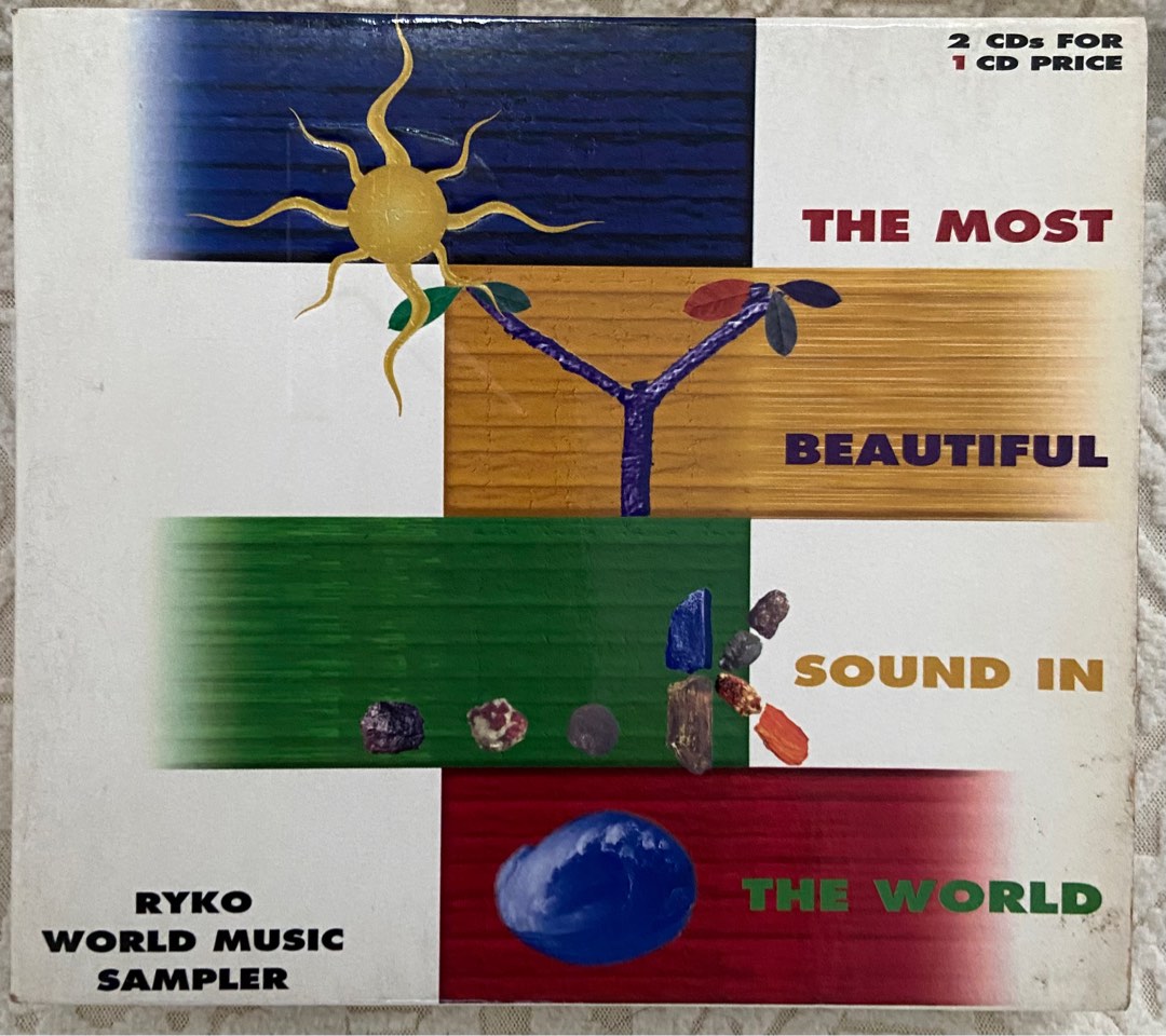 The most beautiful sound in the world RYKO world music sampler , 2 CDs ...