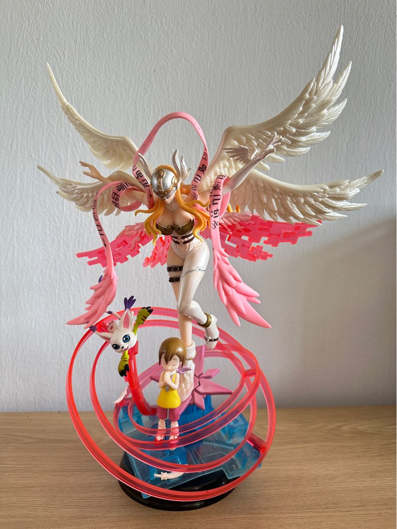 Third Party Digimon Fixed Pose Statues Angemon, Angewomon, (NOT ...