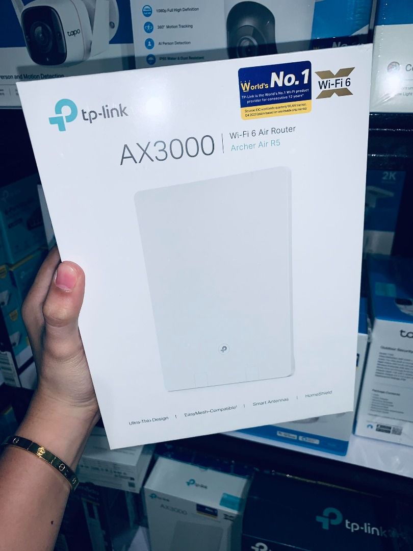 TP-Link Archer Air R5 AX3000 WiFi 6 Air Router Utra-Thin Design ...