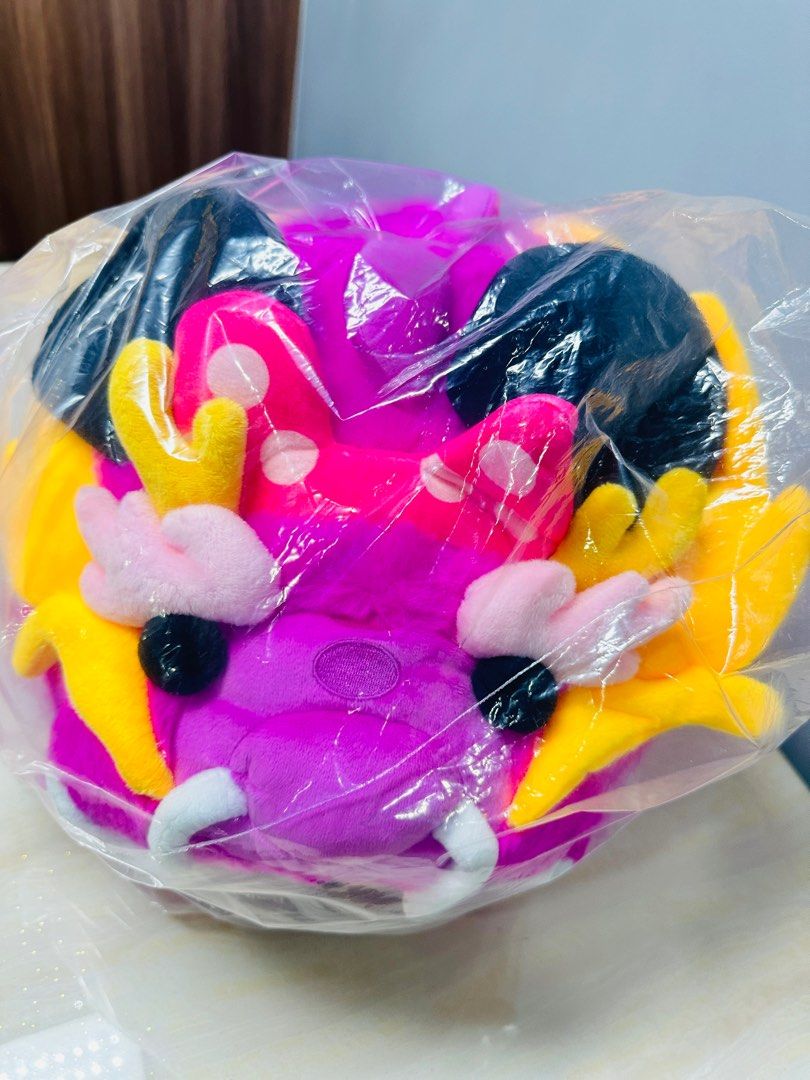 Tsum Tsum Minnie Mouse pink dragon, Hobbies & Toys, Toys & Games on ...
