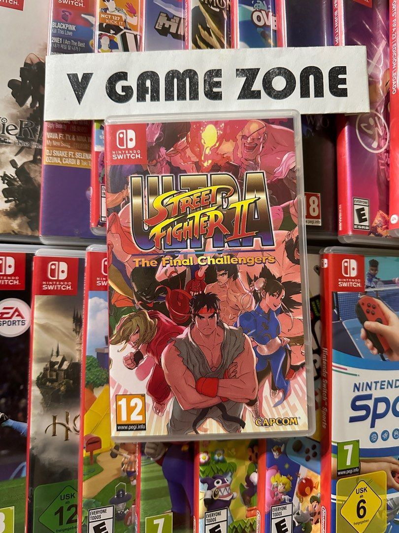 Ultra Street Fighter 2 II The Final Challengers - Nintendo Switch Used ...