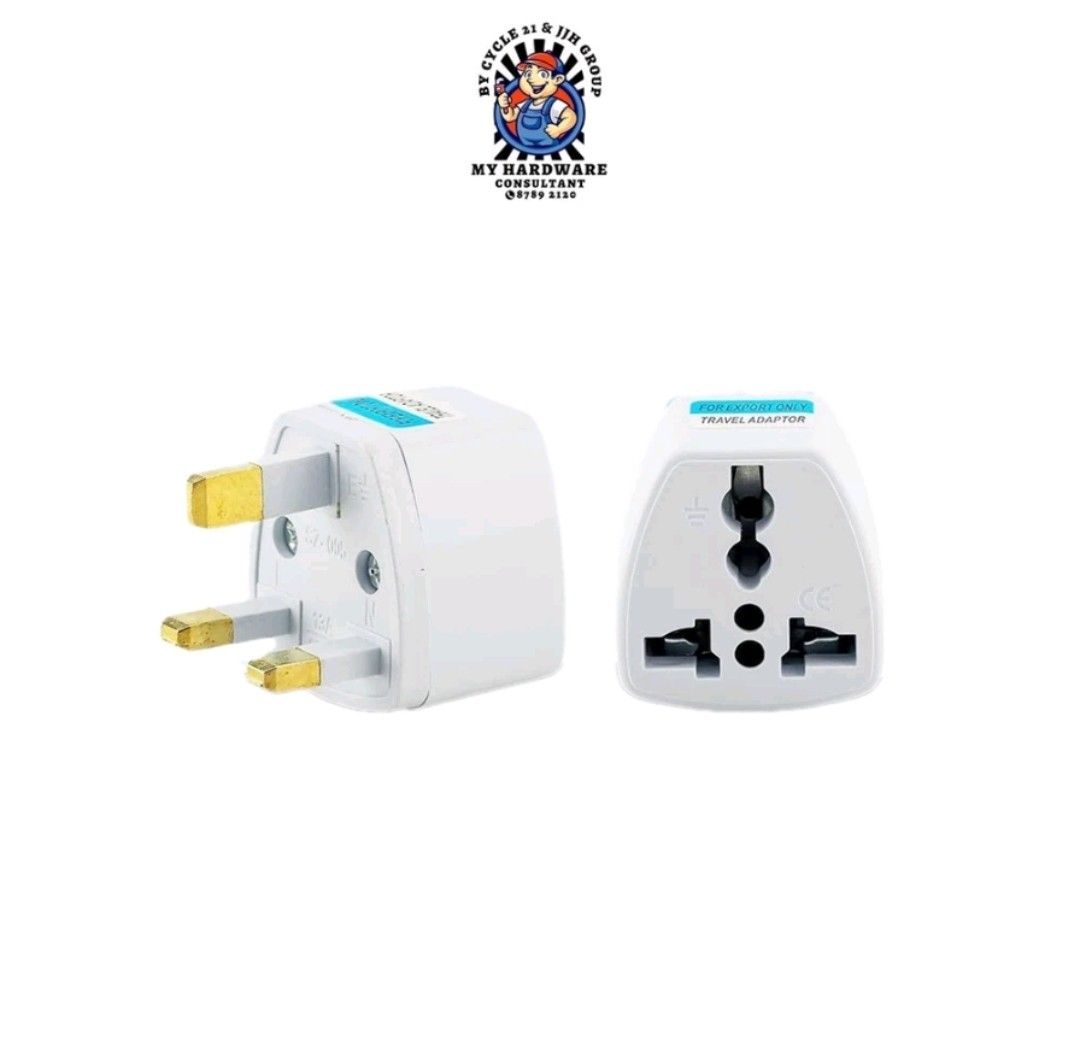 Universal 3 Pin Plug Universal Adapter Multi Power 3 Pin Plug Adapter ...