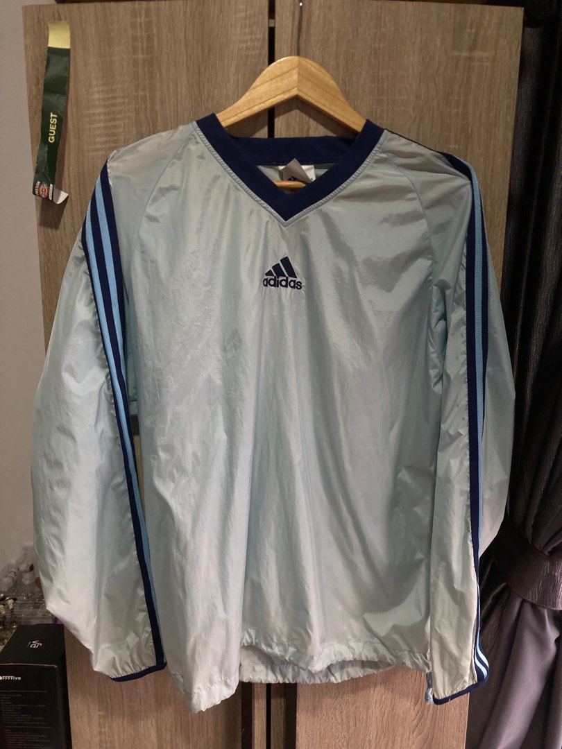 Vintage Adidas blokecore jersey, Men's Fashion, Activewear on Carousell
