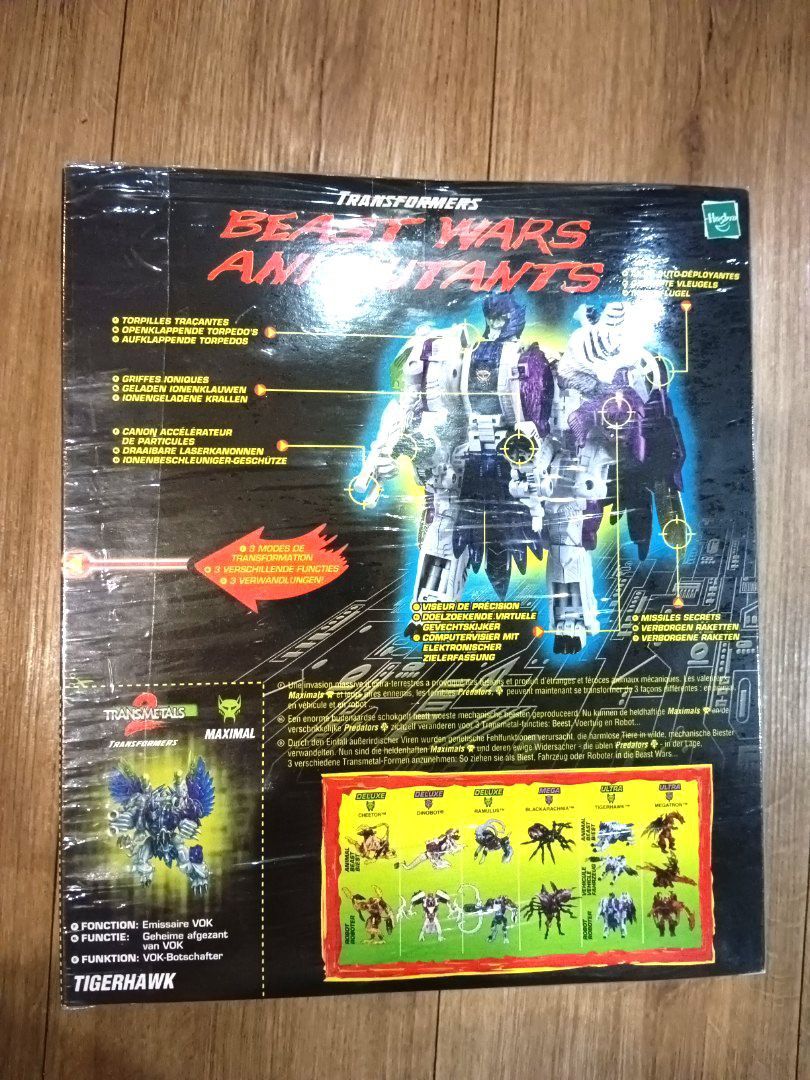 Vintage Rare 1999 - Hasbro - Transformers Transmetals 2 - Beast Wars ...