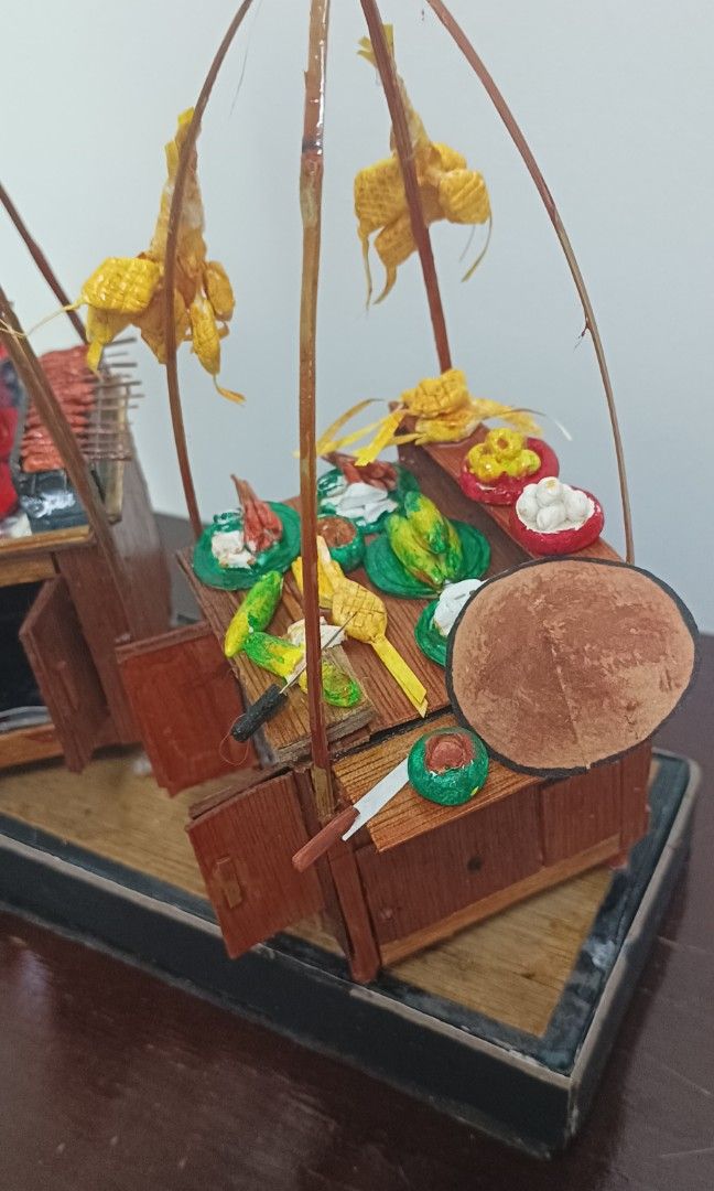 Vintage satay stall, Hobbies & Toys, Stationery & Craft, Handmade Craft ...