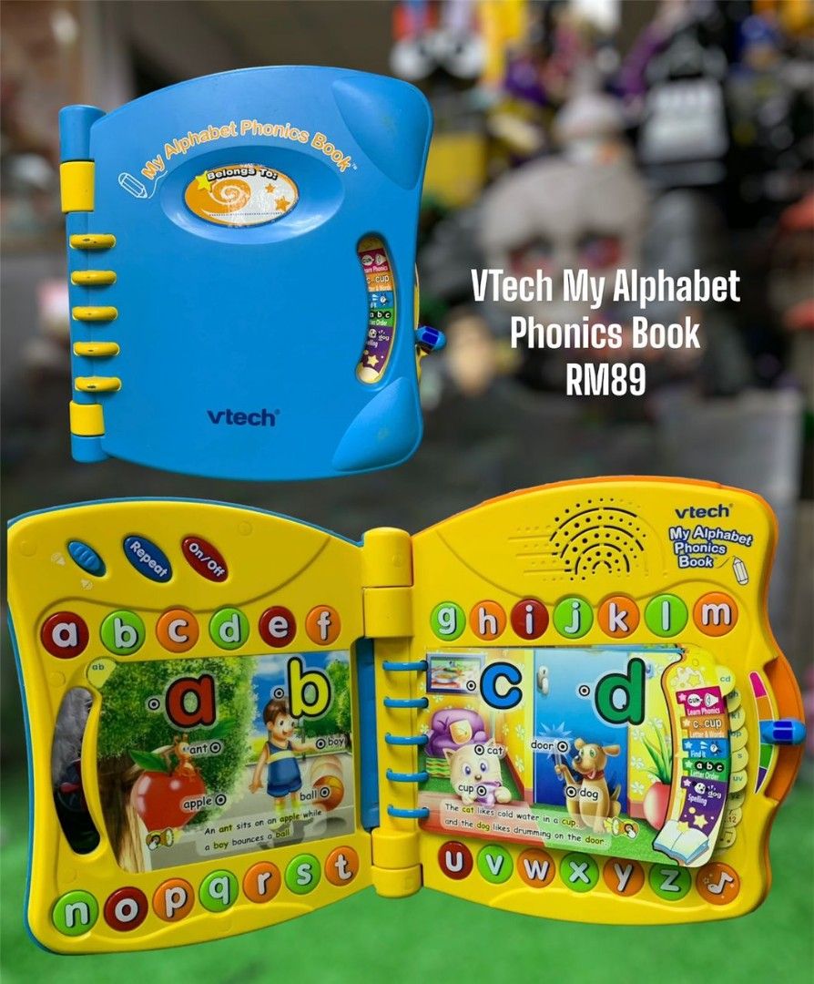 Vtech Phonics Book, Hobbies & Toys, Toys & Games on Carousell
