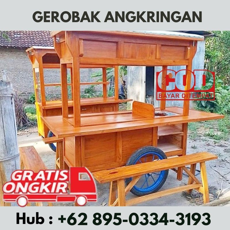 WA 0895 0334 3193 FREE ONGKIR LUR!!Produksi Gerobak Angkringan Kayu ...