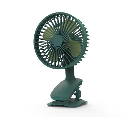 Wireless Rechargeable Portable Auto Rotate Desk Clip Fan Baby Stroller ...