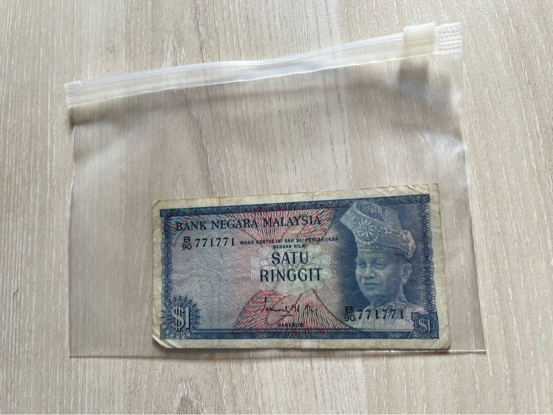 $1 Ringgit Malaysia One Dollar Old Note, Hobbies & Toys, Memorabilia ...