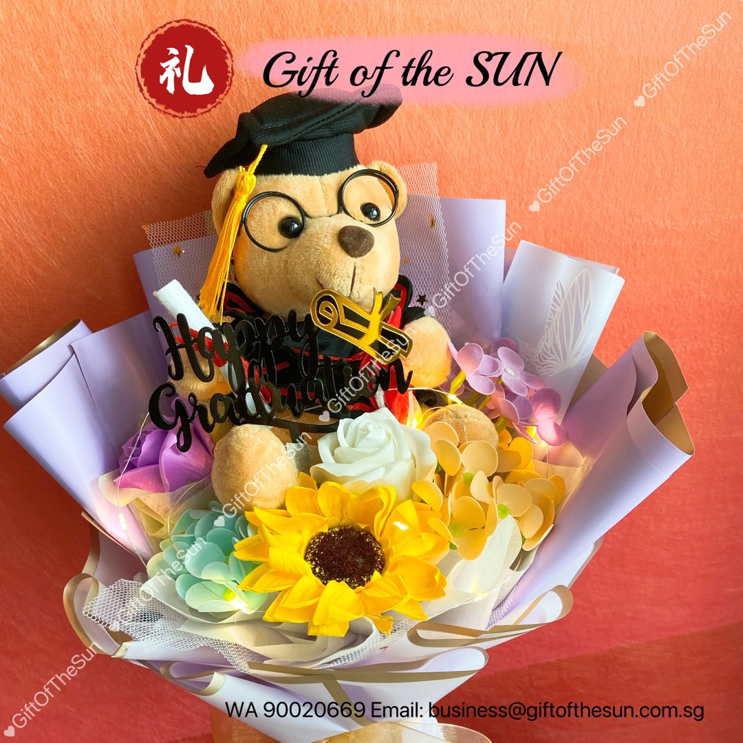 2024 Graduation Bouquet / Happy Graduation / Birthday / Soap Flower ...