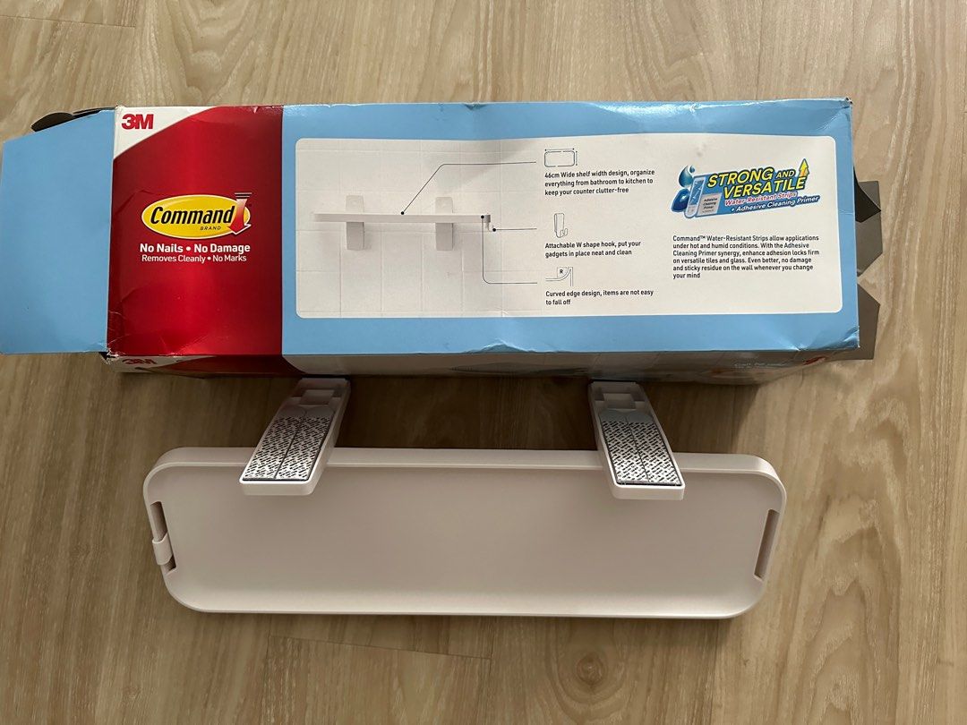 3M Command Multi Purpose Plate Shelf, Furniture & Home Living, Bathroom ...