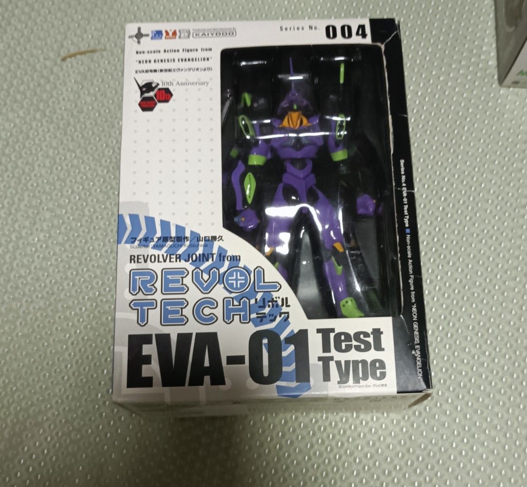 【二手】山口式 /海洋堂 /Revoltech 004/新世紀福音戰士 /初號機/ EVA-01 /EVA01 /Test Type, 興趣及 ...