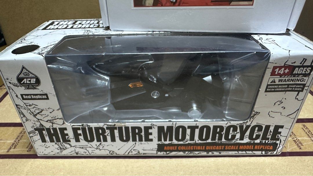 副廠 Scale 1/15 Toys ACE TOYZ 未來黑色戰車 ANS-001 / ANS-001 B 駕駛員 金田 電單車 The Future Motorcycle Figure ...