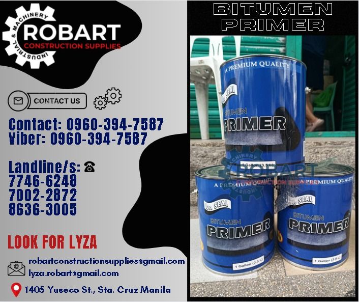 Alkitran Bitumen Primer, Commercial & Industrial, Construction Tools ...