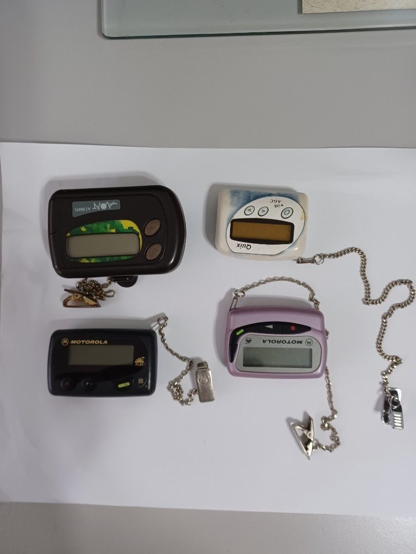 Antique old pager, Hobbies & Toys, Memorabilia & Collectibles, Vintage ...