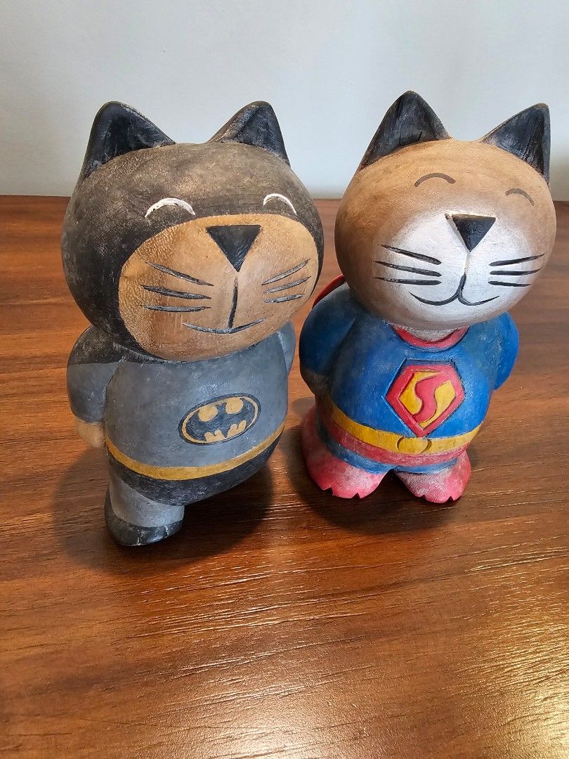 Batman Superman Cat, Hobbies & Toys, Toys & Games on Carousell