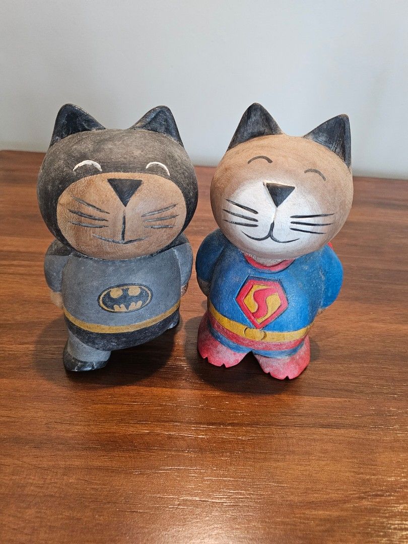 Batman Superman Cat, Hobbies & Toys, Toys & Games on Carousell