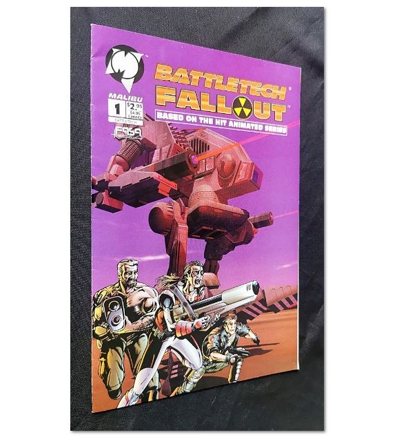 Battletech Fallout #1 (Malibu) Comic, Hobbies & Toys, Books & Magazines ...