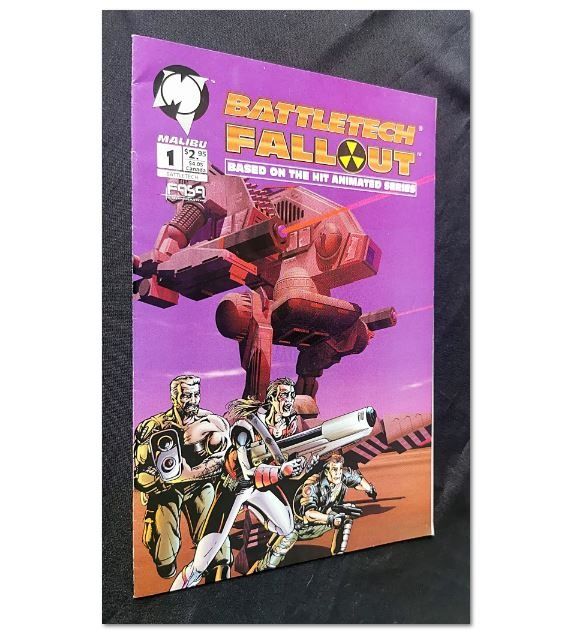 Battletech Fallout #1 (Malibu) Comic, Hobbies & Toys, Books & Magazines, Comics & Manga on Carousell