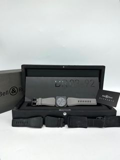 Johan BELL & ROSS BR03-94 Aviation Steel 42mm Automatic Men Watch, Luxury, Watches on Carousell