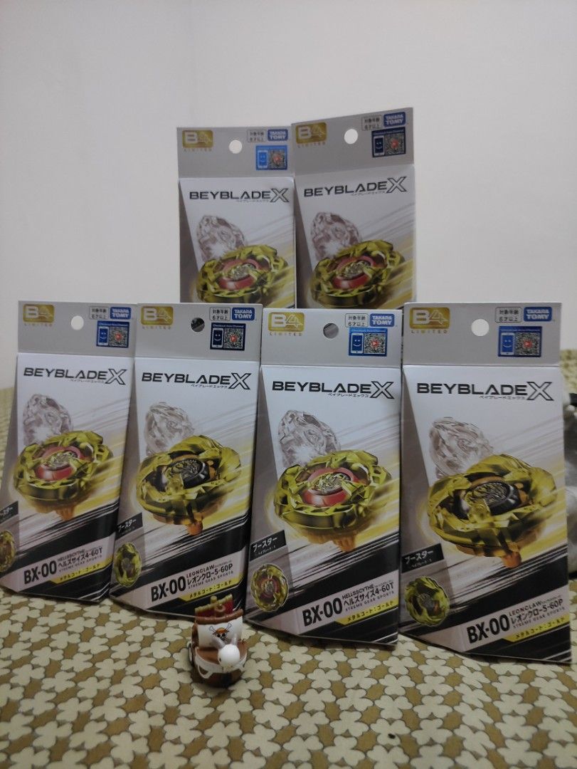 Beyblade X Gold Hellscythe, Hobbies & Toys, Toys & Games on Carousell