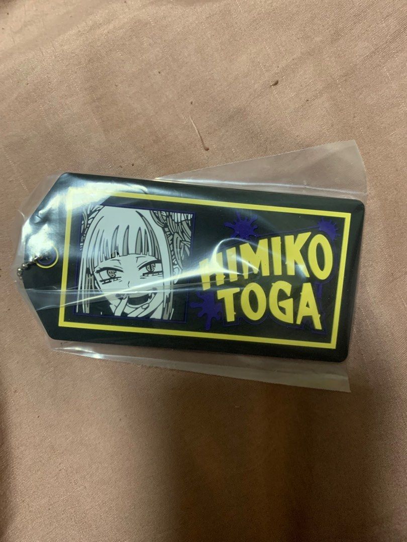 BNHA Himiko Toga keychain tag, Hobbies & Toys, Memorabilia ...