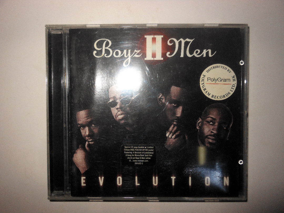 Boyz II Men Evolution 精選歌集, 專輯大碟CD!, 興趣及遊戲, 音樂、樂器 & 配件, 音樂與媒體 - CD 及 ...