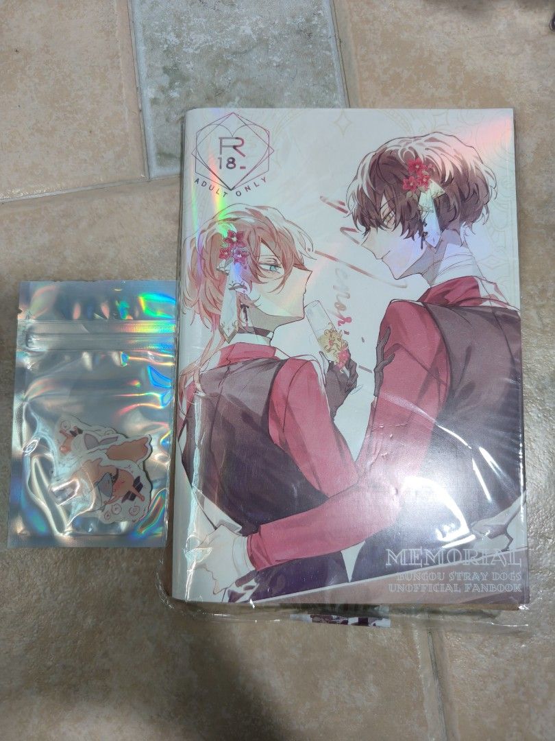 Bungou Stray Dogs BSD R18 unofficial fanbook, Hobbies & Toys ...