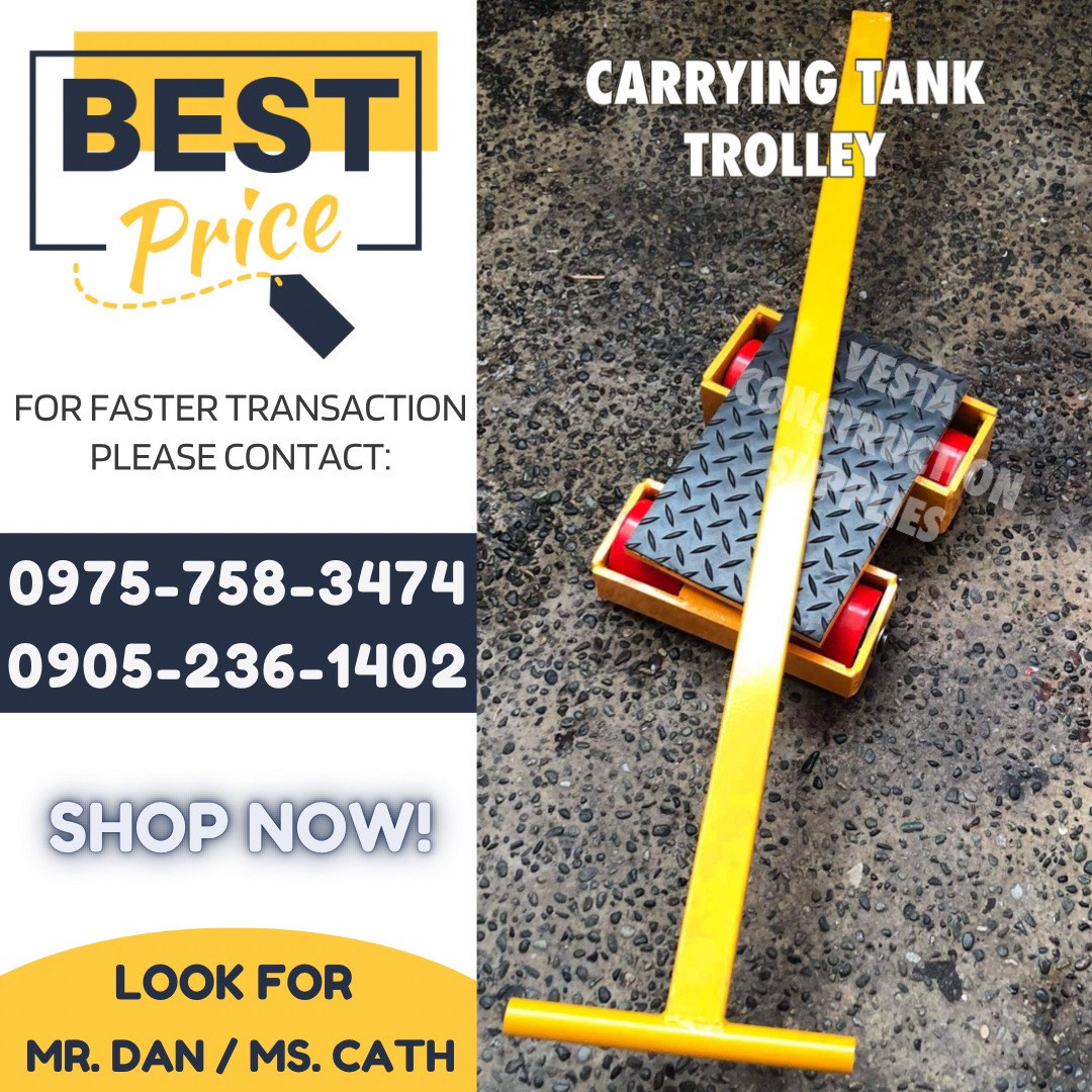 Carrying Tank Trolley, Commercial & Industrial, Construction Tools ...