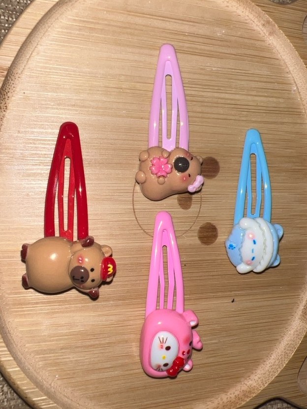 Cartoon Characters Hair Clips, Babies & Kids, Babies & Kids Fashion on ...