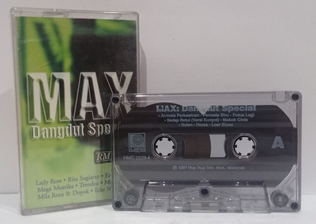 [CASSETTE] MAX DANGDUT SPECIAL, Hobbies & Toys, Music & Media, CDs ...