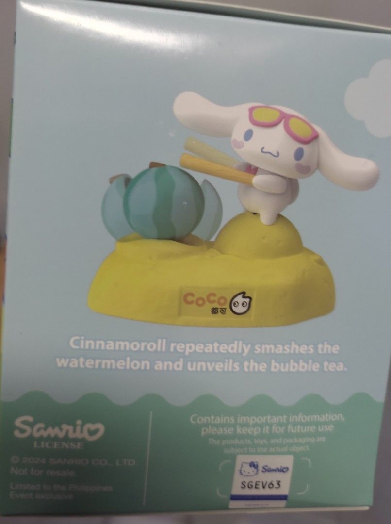 CINNAMOROLL X COCO, Hobbies & Toys, Toys & Games on Carousell