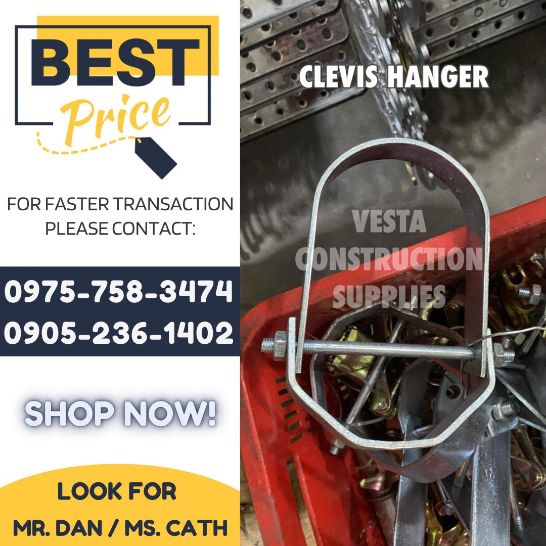Clevis Hanger, Commercial & Industrial, Construction Tools & Equipment ...