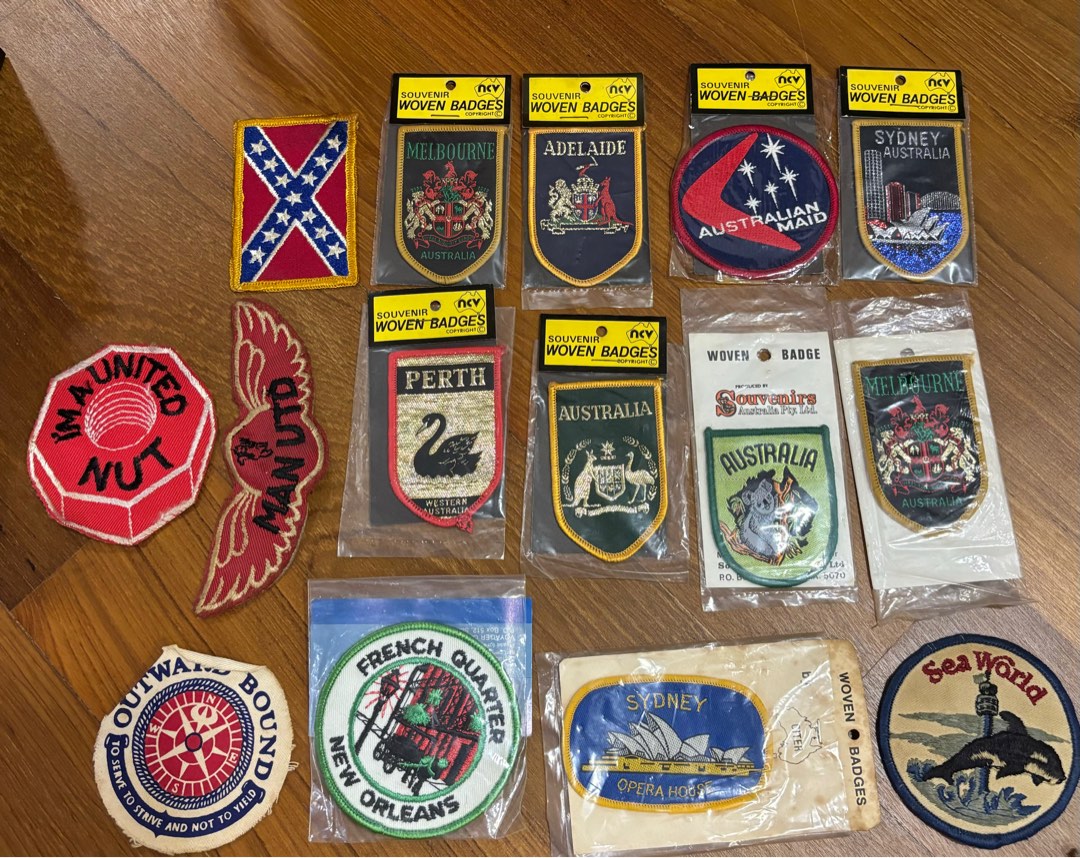 Cloth badges, Hobbies & Toys, Stationery & Craft, Other Stationery ...
