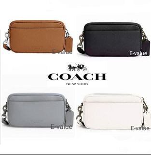 Coach Original Black / White JAYDEN CROSSBODY Sling Bag For Women / Men ...