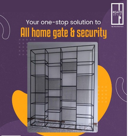 Customized mild steel shelves, Furniture & Home Living, Furniture ...