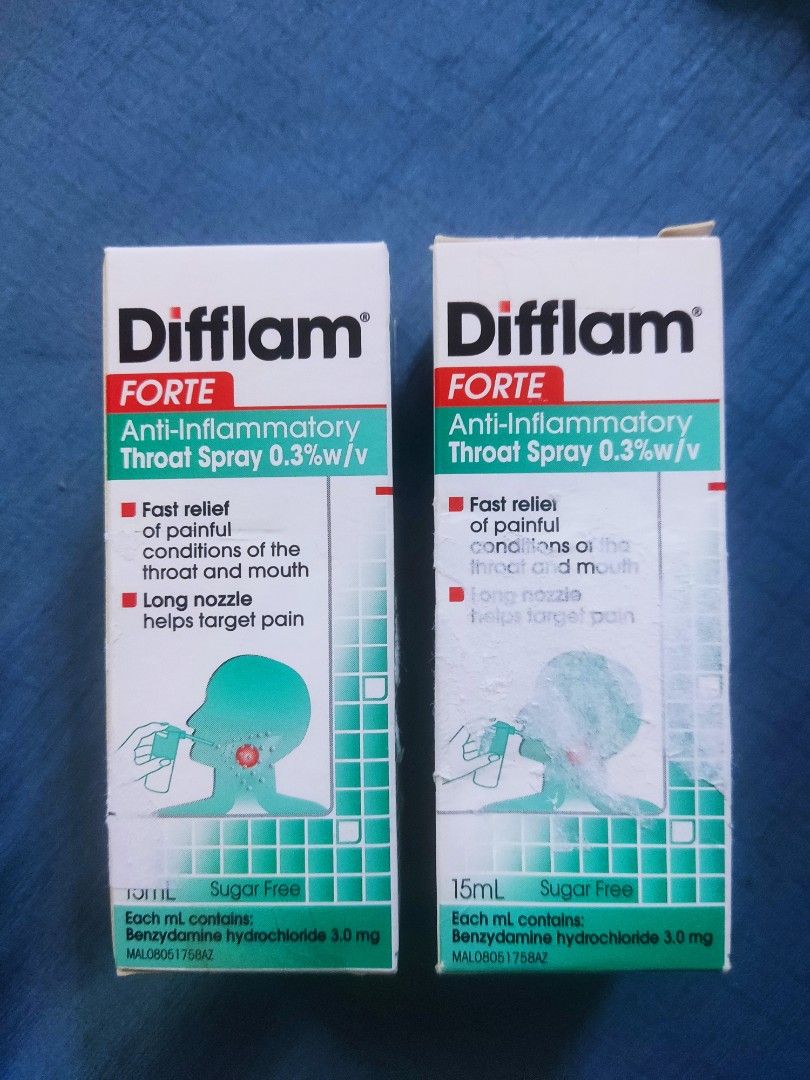 Difflam Throat Spray (NEW), Health & Nutrition, Medical Supplies ...