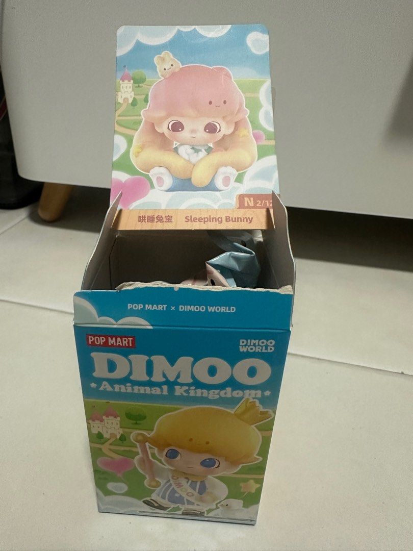 Dimoo Animal Kingdom - Sleeping Bunny, Hobbies & Toys, Toys & Games on ...
