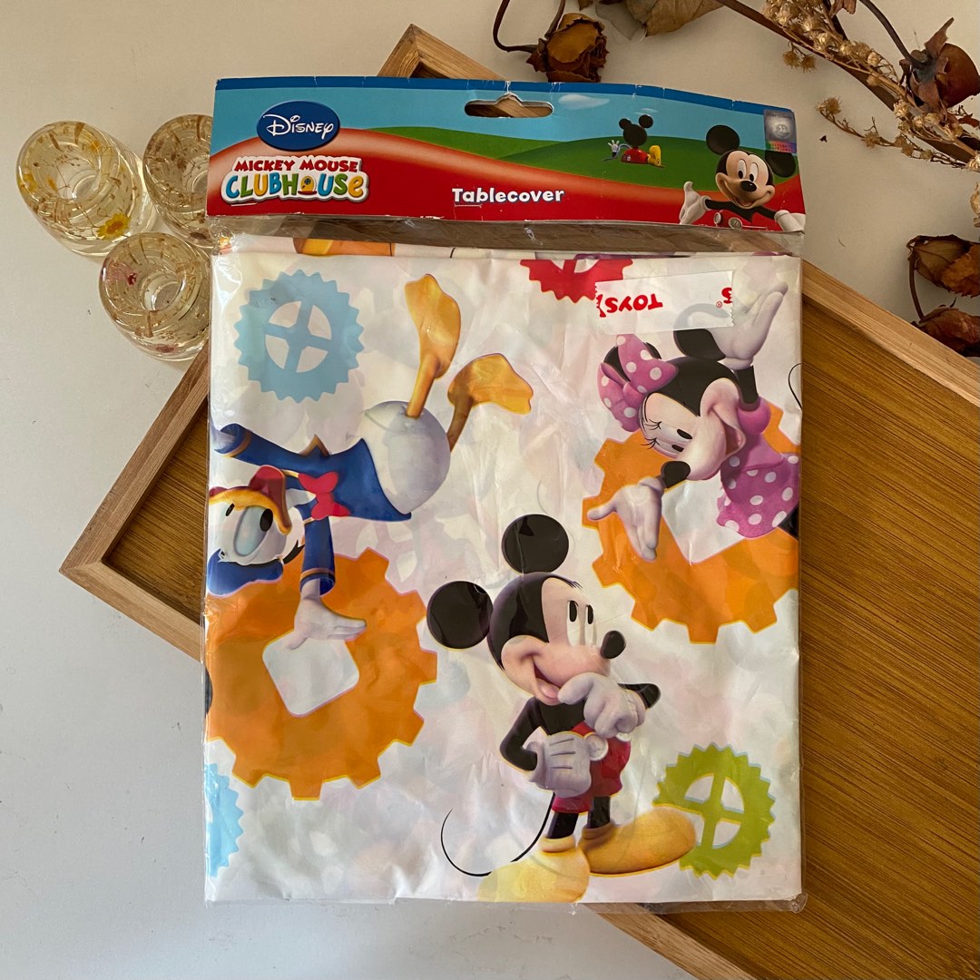 Disney Mickey Mouse Clubhouse Plastic Party Tablecover, Furniture ...