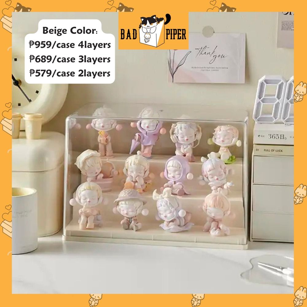 Display Case 887-1 | Beige Theme | Blind Box Case | Acrylic Display ...