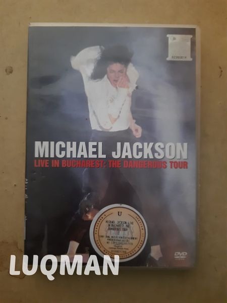 DVD MICHAEL JACKSON Live In Bucharest The Dangerous Tour, Hobbies & Toys, Music & Media, CDs ...