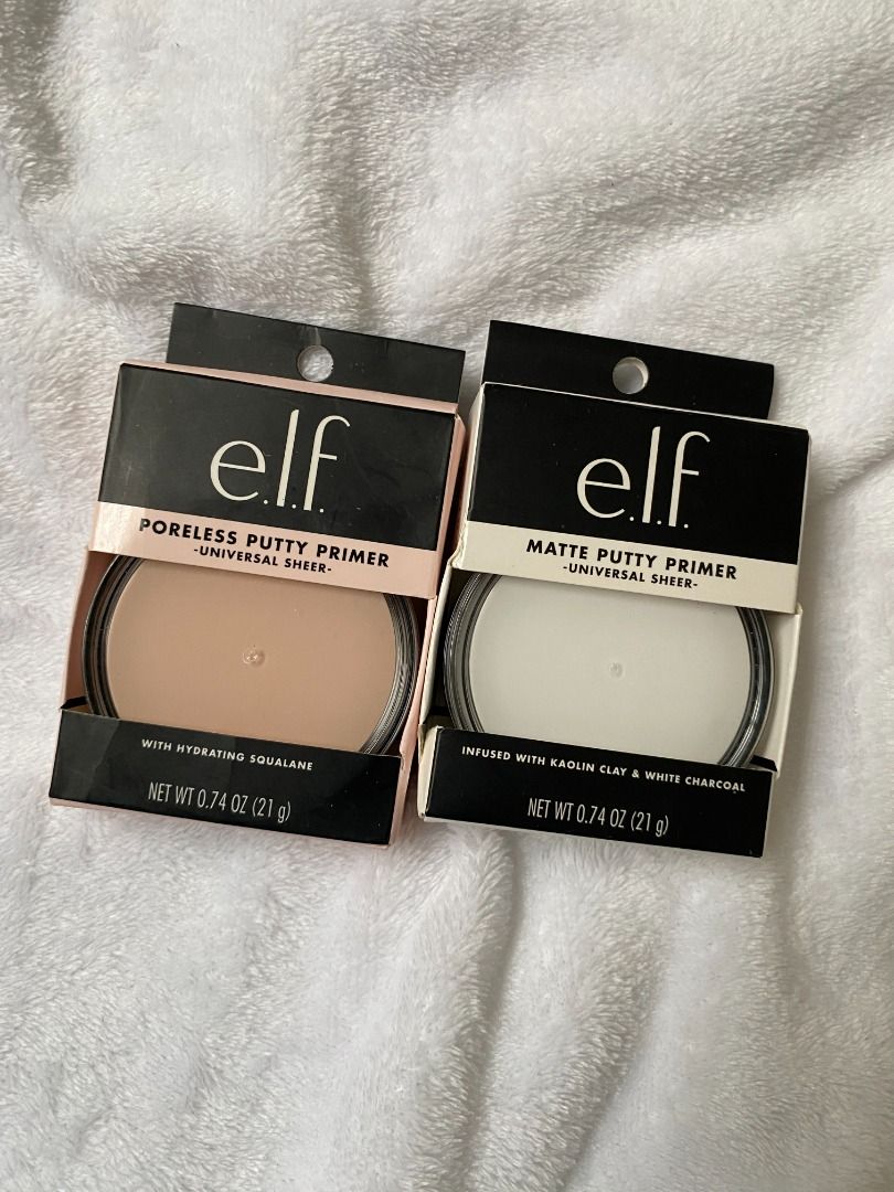 elf Cosmetics Matte / Poreless Putty Primer, Beauty & Personal Care ...