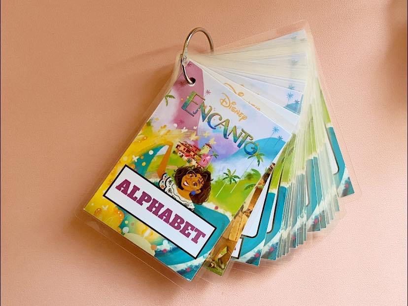 Encanto Alphabet Flashcards, Hobbies & Toys, Toys & Games on Carousell