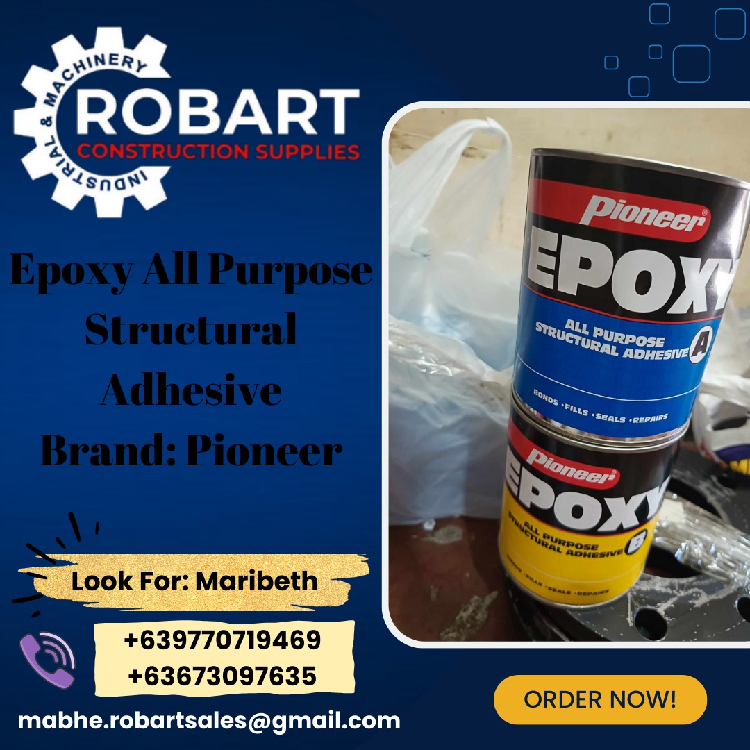 Epoxy All Purpose Structural Adhesive Brand: Pioneer, Commercial ...