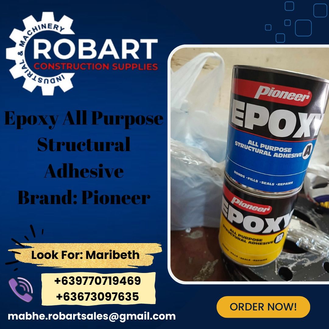 Epoxy All Purpose Structural Adhesive Brand: Pioneer, Commercial ...