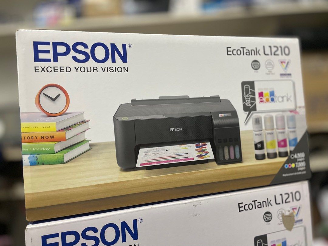 Epson EcoTank L1210 A4 Ink Tank Printer, Computers & Tech, Printers ...