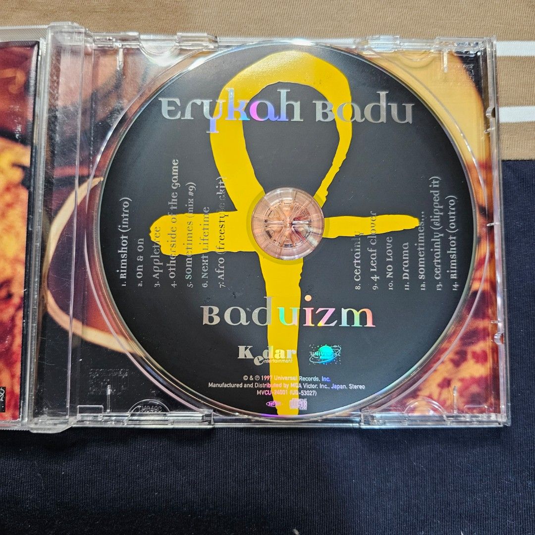 Erykah Badu - Baduizm - CD Mint - Made in Japan, No OBI, Hobbies & Toys ...