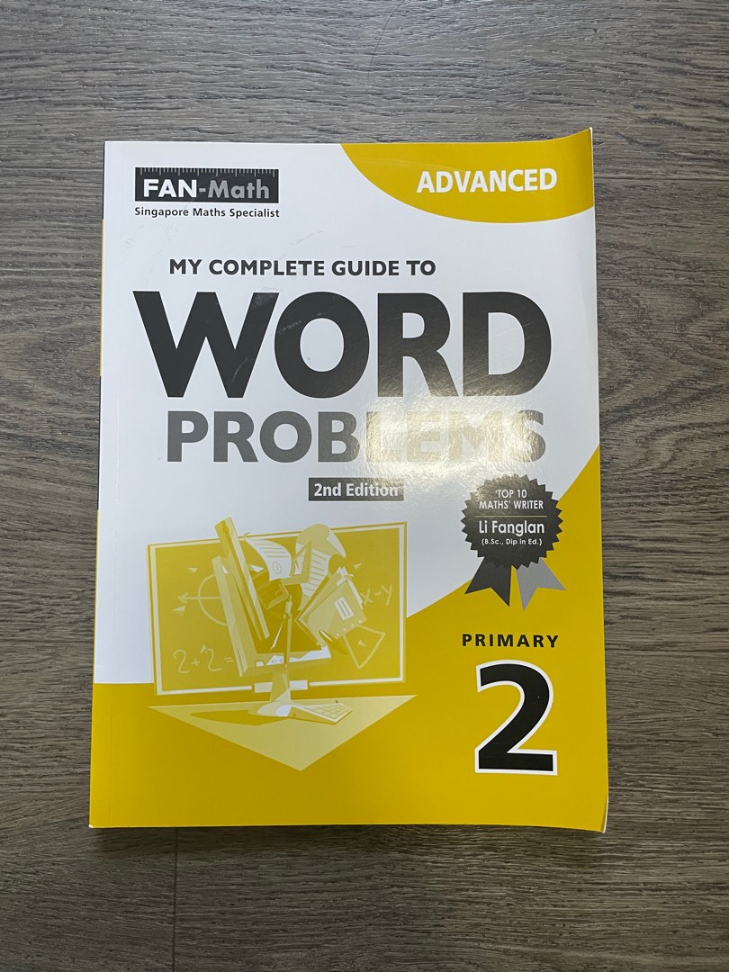 Fan-Math P2 My Complete Guide to Word Problems (Advance), Hobbies ...